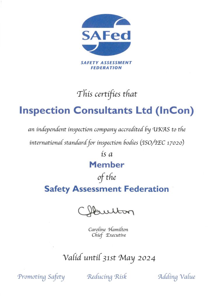 Our Accreditations - Inspection Consultants